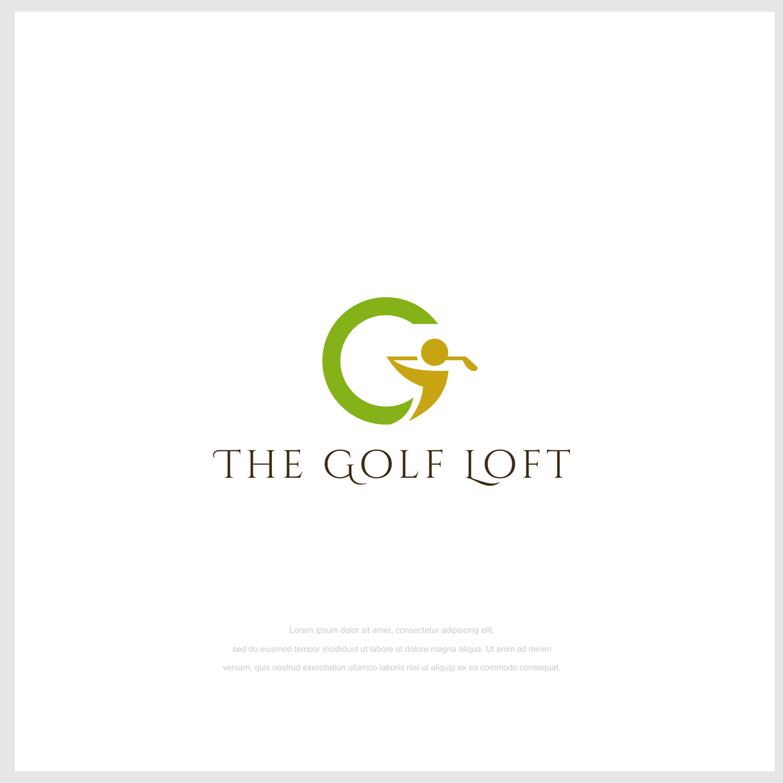 34 einzigartige Golf Logos für einen sicheren Abschlag