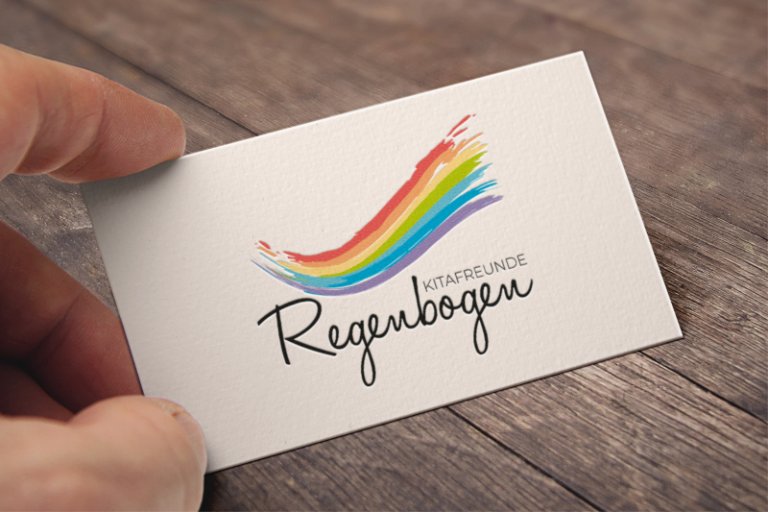Mit diesen Regenbogen Logos hebst Du Dein Business besonders hervor