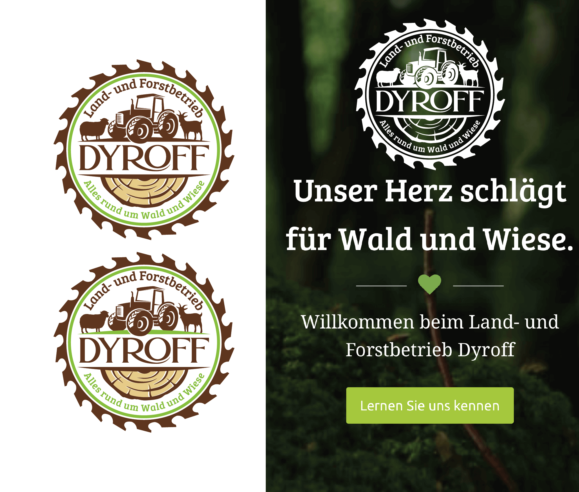 27 Forstbetrieb Logos, die sofort ins Auge fallen