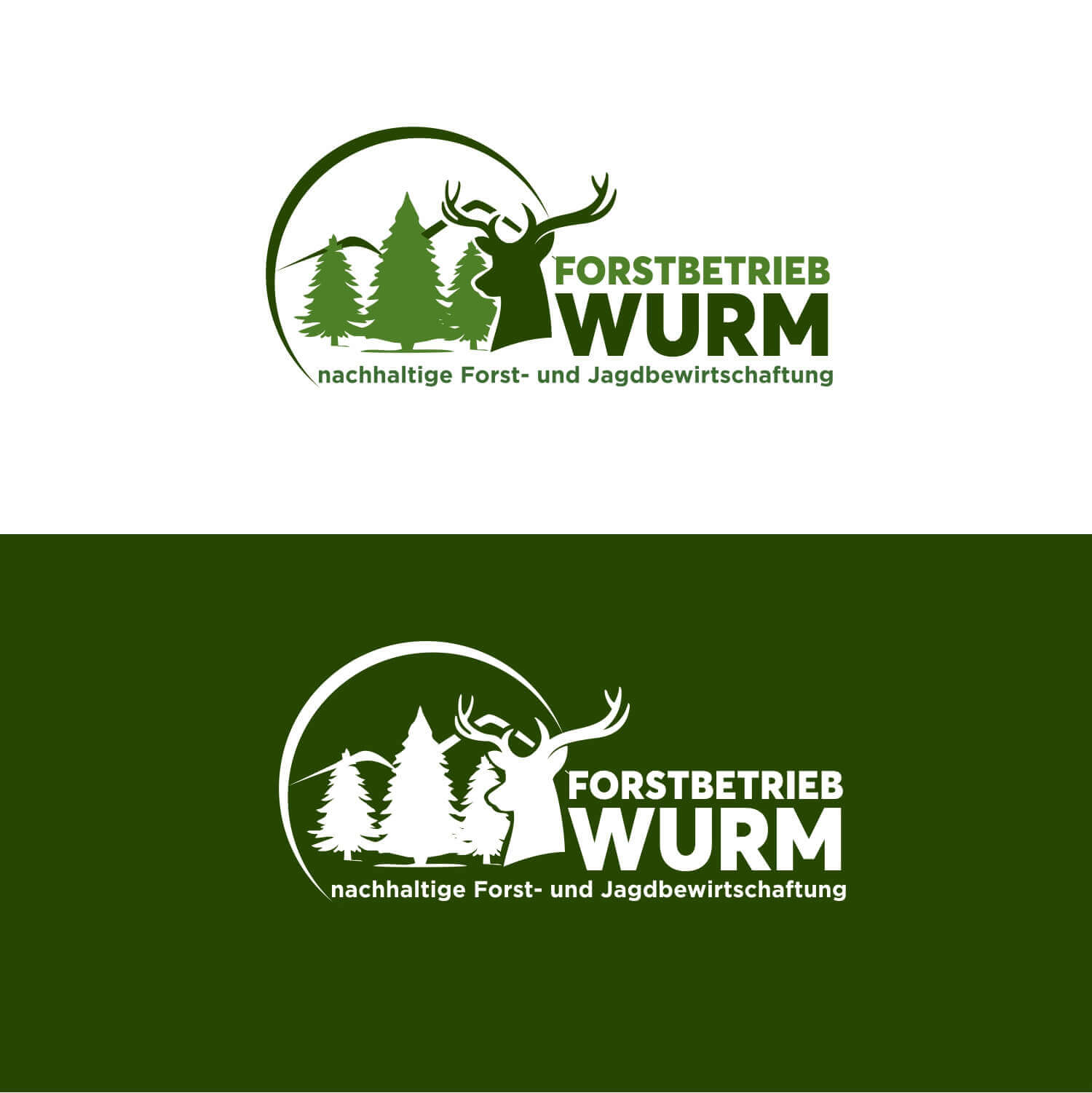 27 Forstbetrieb Logos, die sofort ins Auge fallen