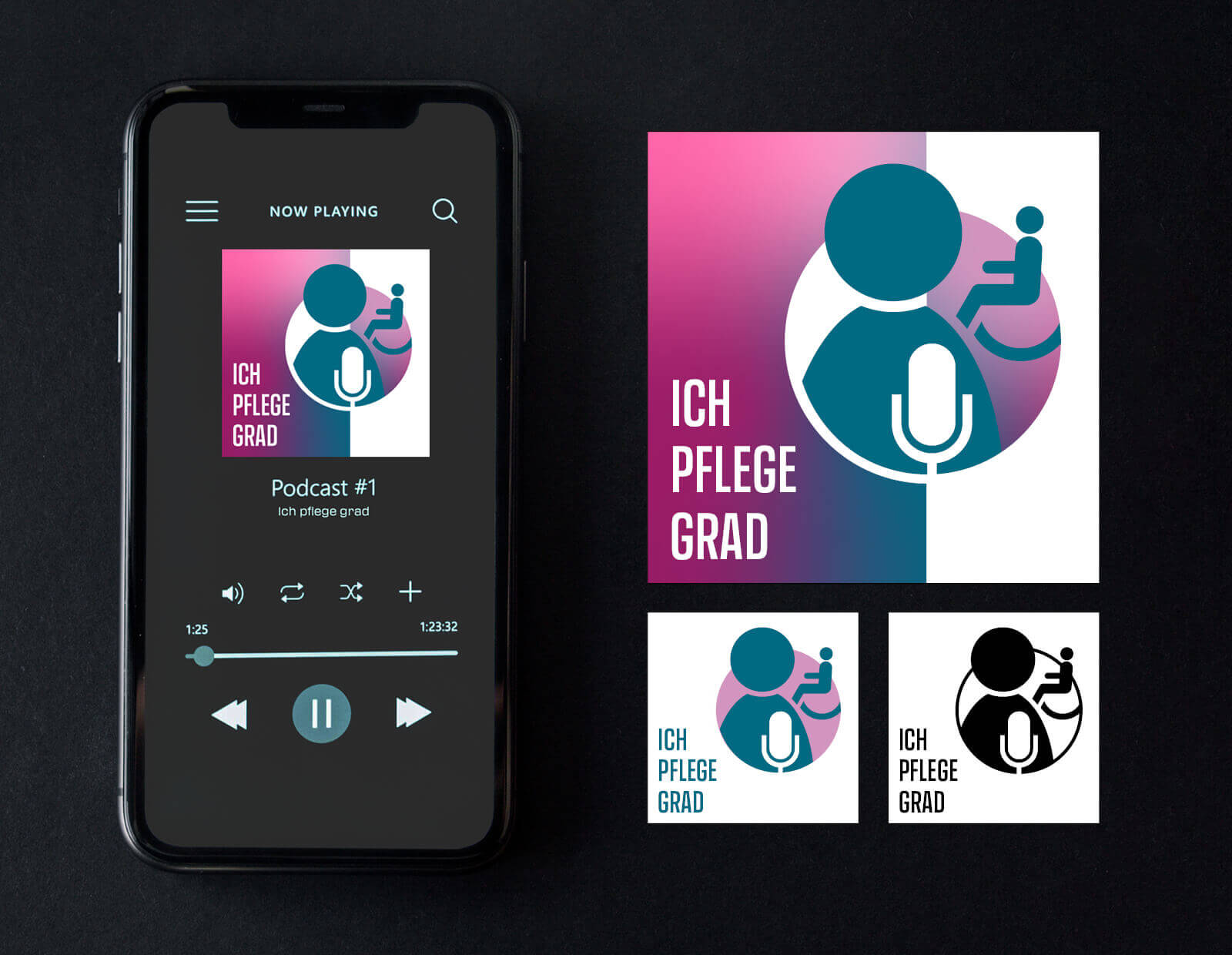 +49 Top Podcast-Logos mit Wiedererkennung