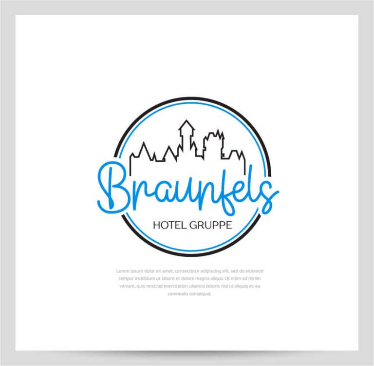 49 geniale Hotel Logos, die Gäste in 2025 magisch anziehen