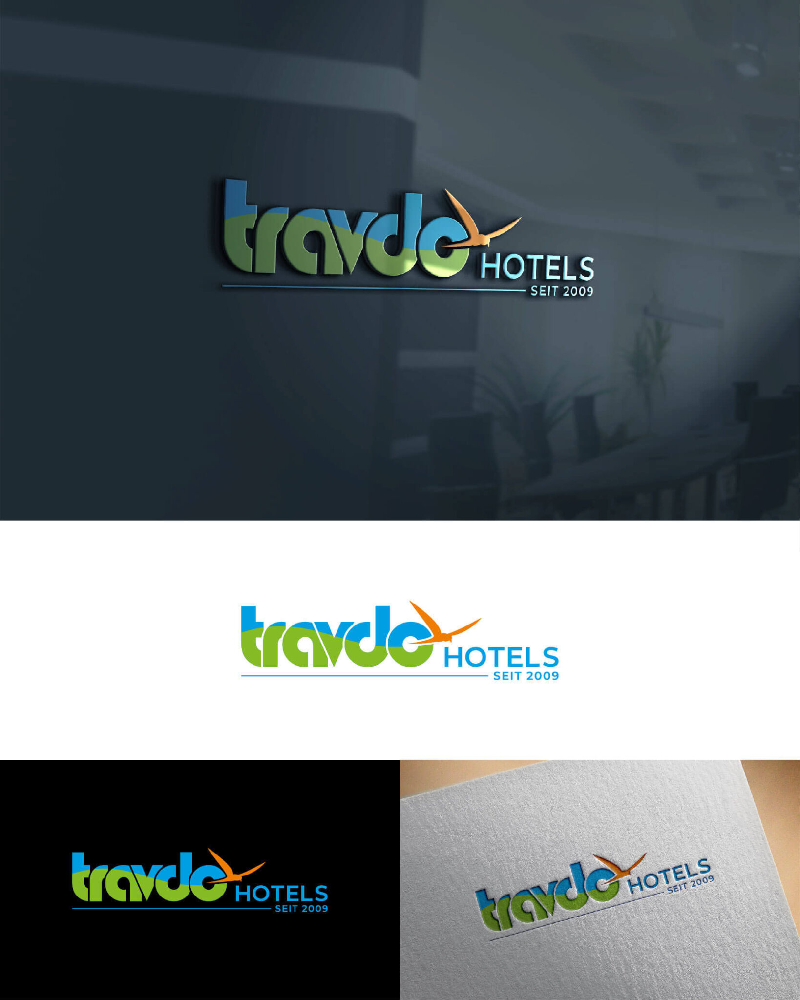 49 geniale Hotel Logos, die Gäste in 2025 magisch anziehen