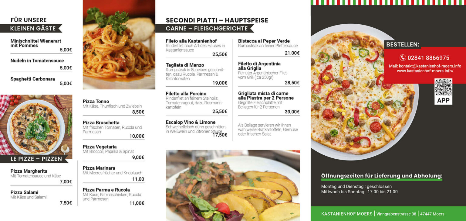 Speisekarten Design: Die besten Tipps & +39 Beispiele