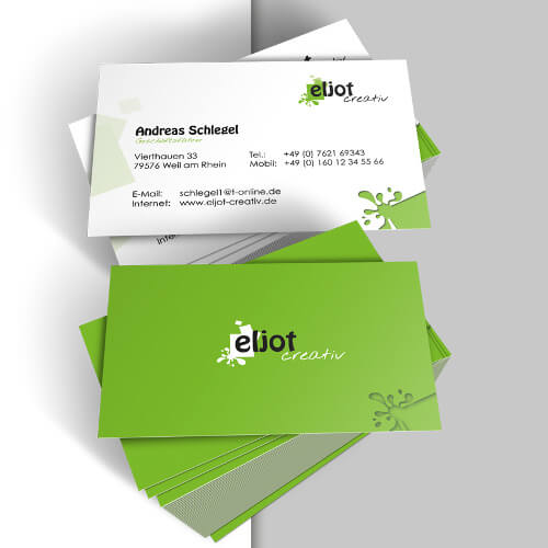 Visitenkarten-Design individuell gestalten lassen