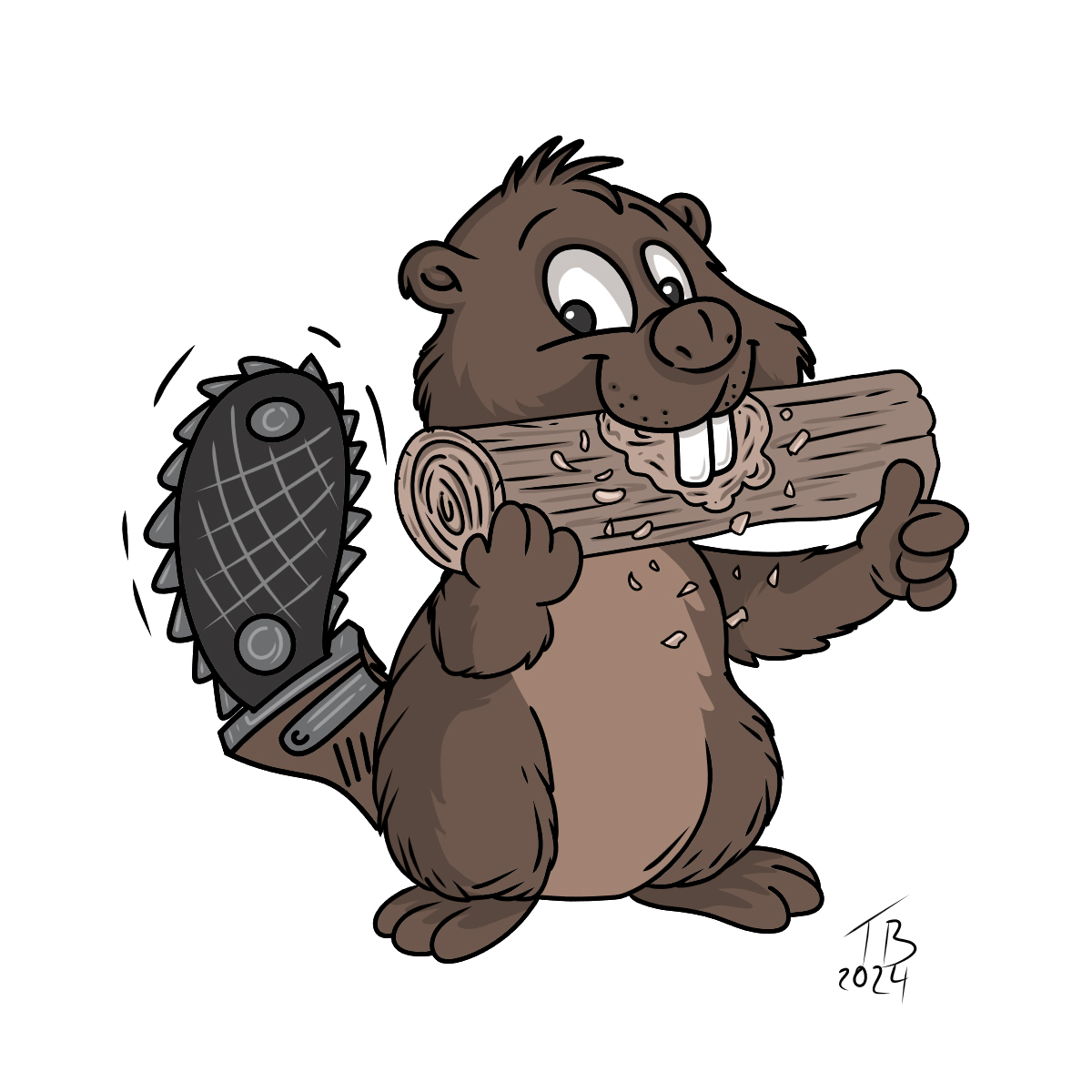 Maskottchen für Holzhandel bzw. Hersteller von H.. » Maskottchen ...