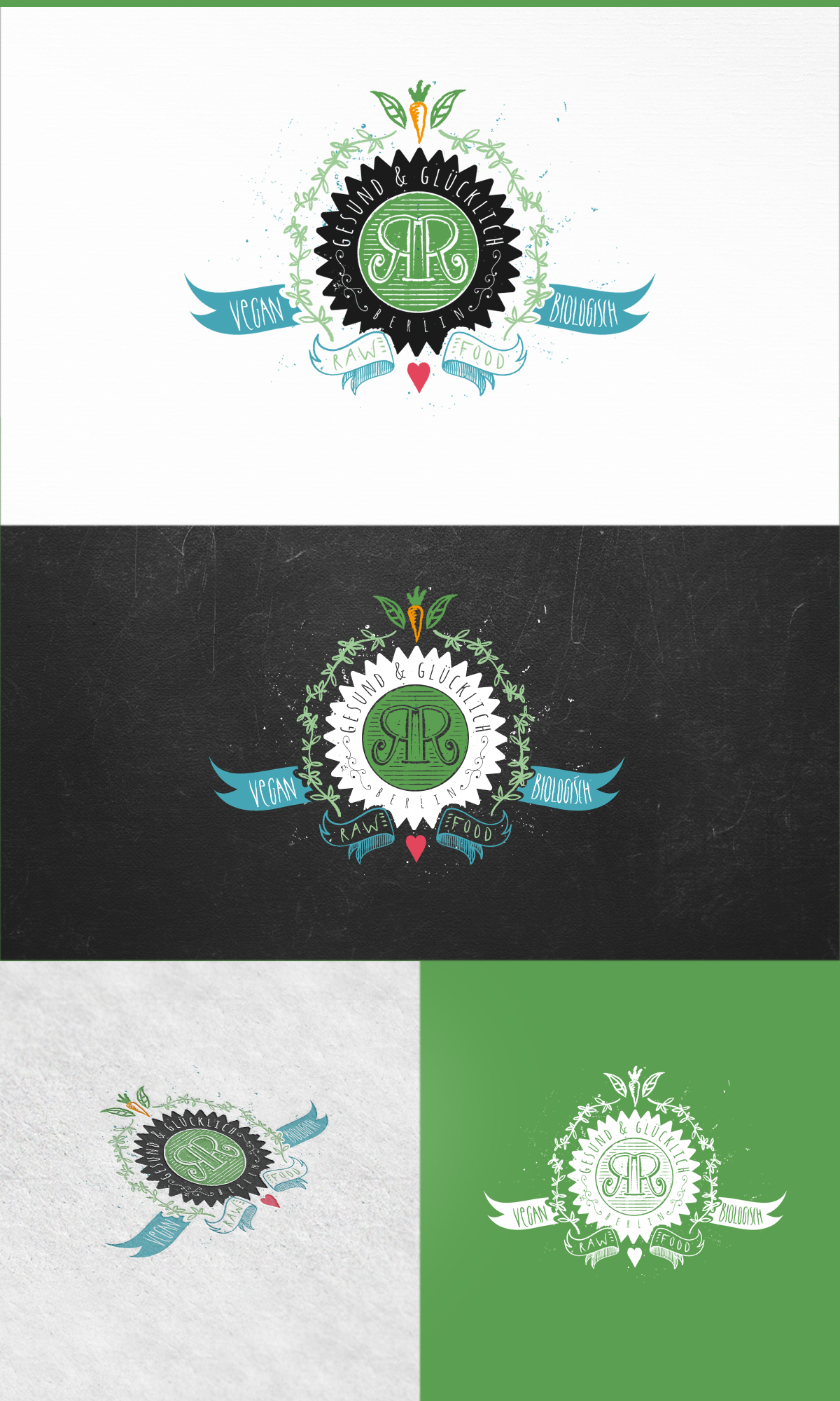 Raw Food Logo Design » Logo » designenlassen.de