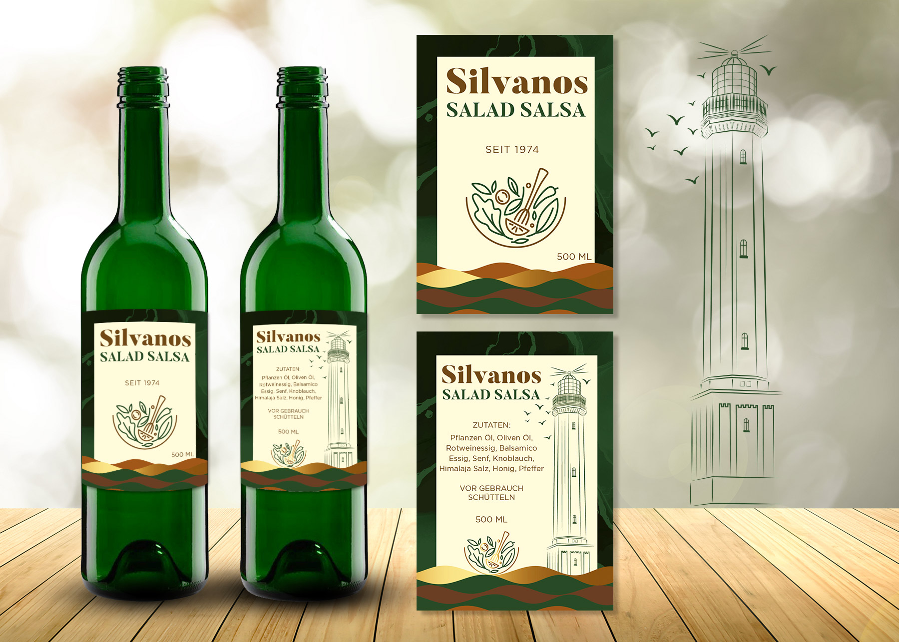 Flaschen Label » Flyer » Briefing » designenlassen.de