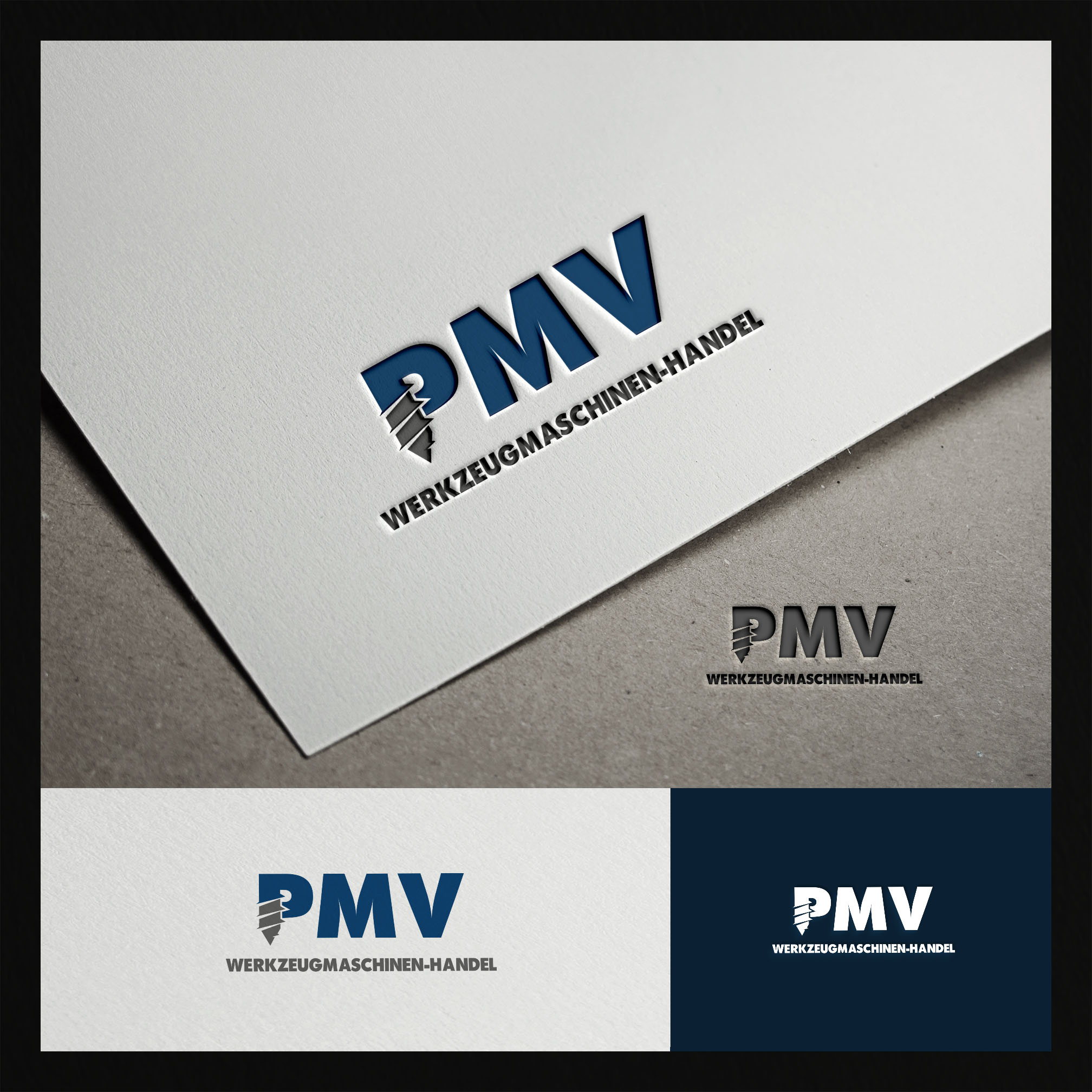 Logo-Design für PMV Maschinenhandel » Logo » designenlassen.de