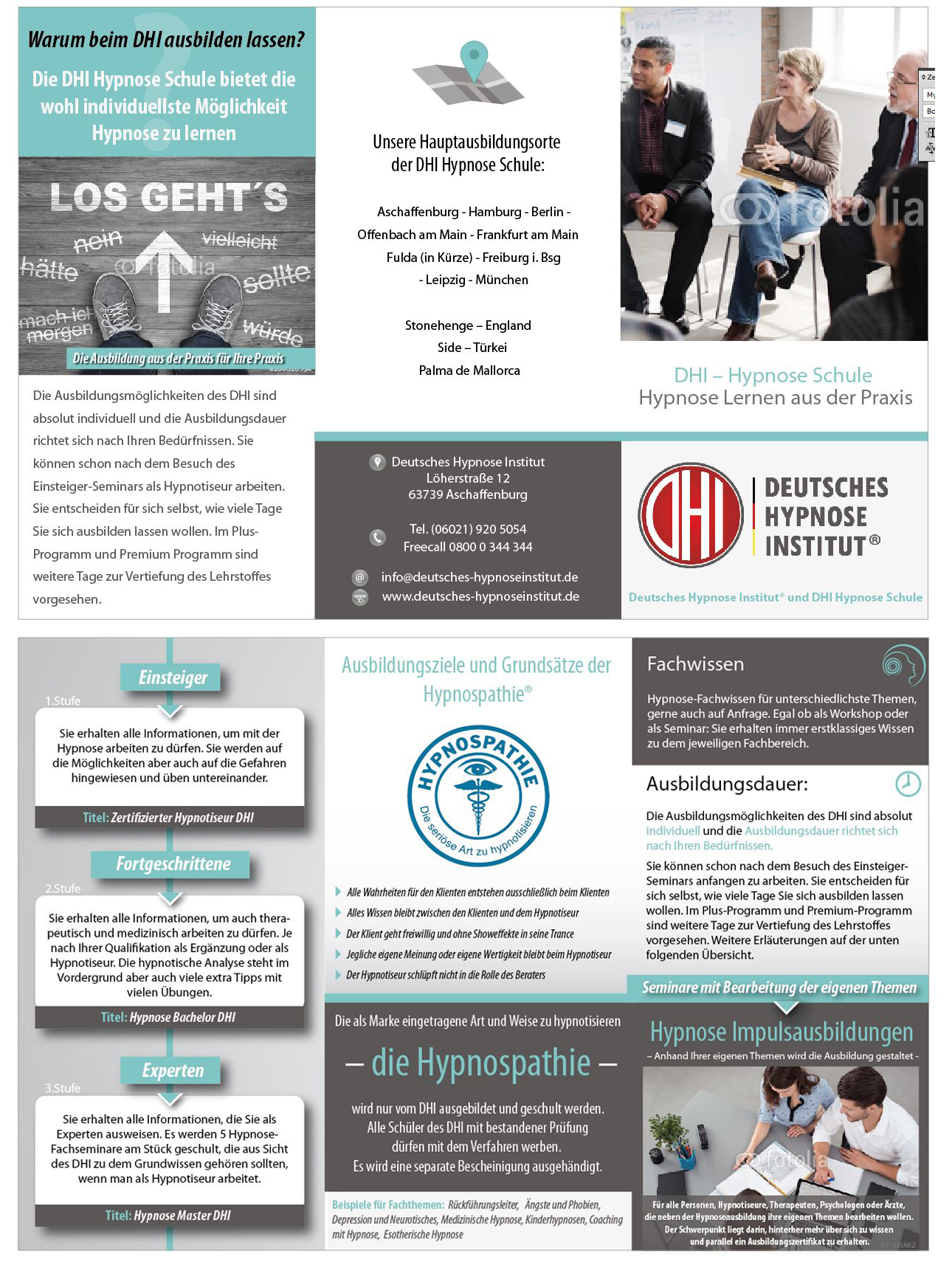 DHI sucht Imageflyer » Flyer » Briefing » designenlassen.de