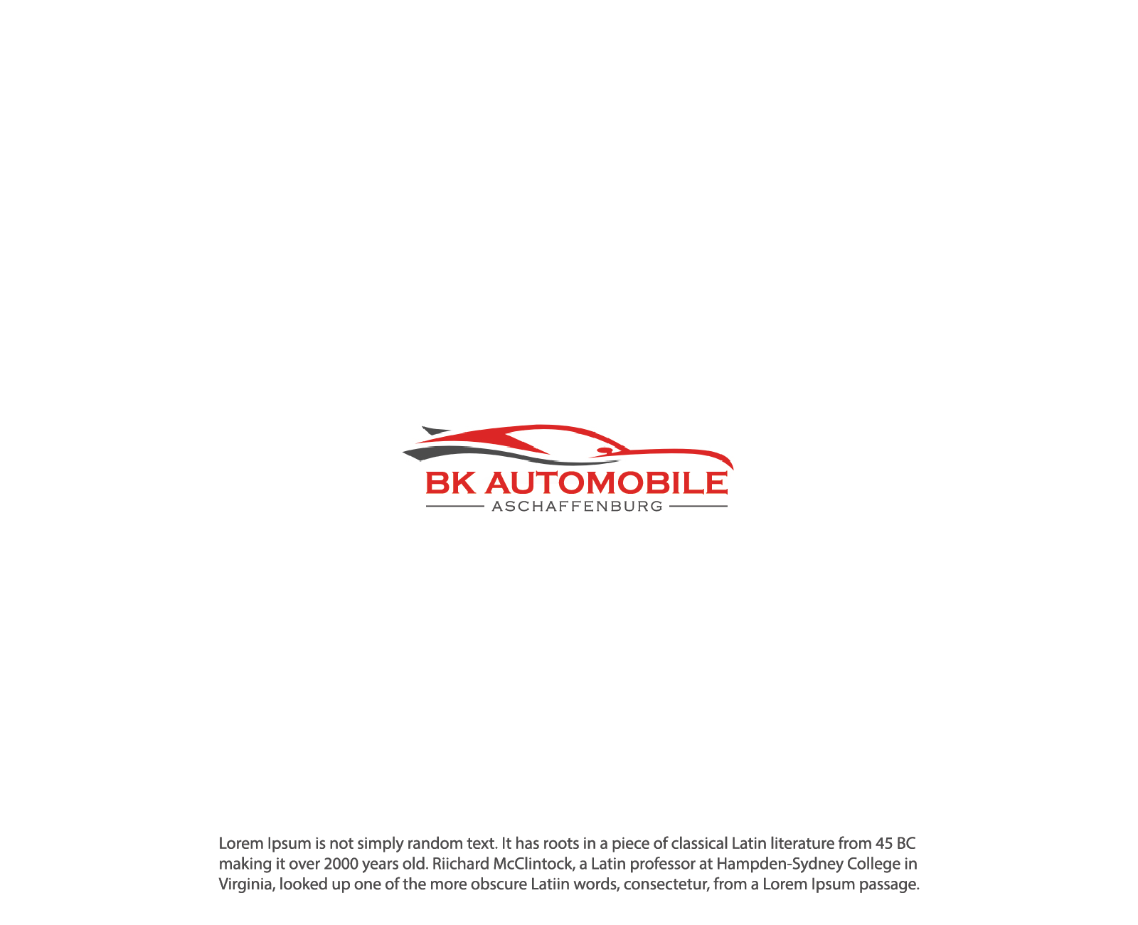 BK Automobile » Logo » designenlassen.de