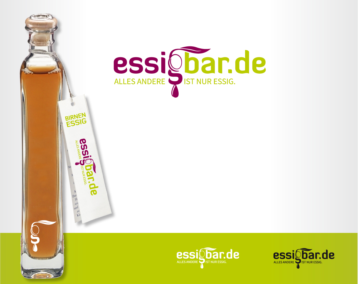 Logo für eine kleine aber feine Essigmanufaktur » Logo » designenlassen.de