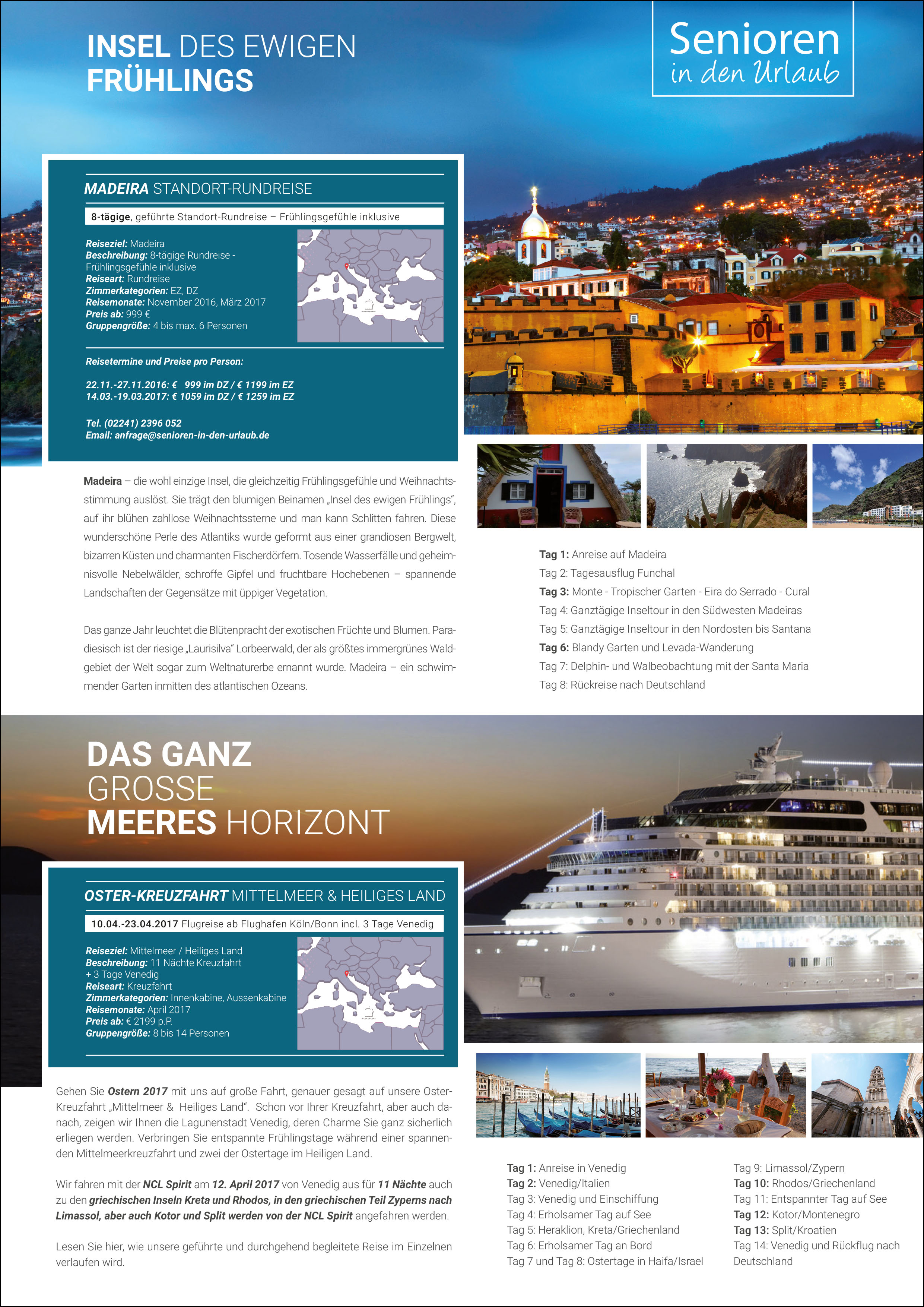 Broschüre für Reiseanbieter » Broschüre » designenlassen.de