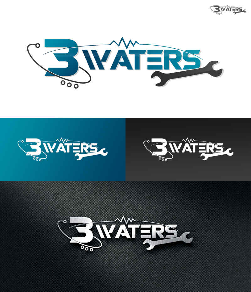 3Waters » Logo » designenlassen.de