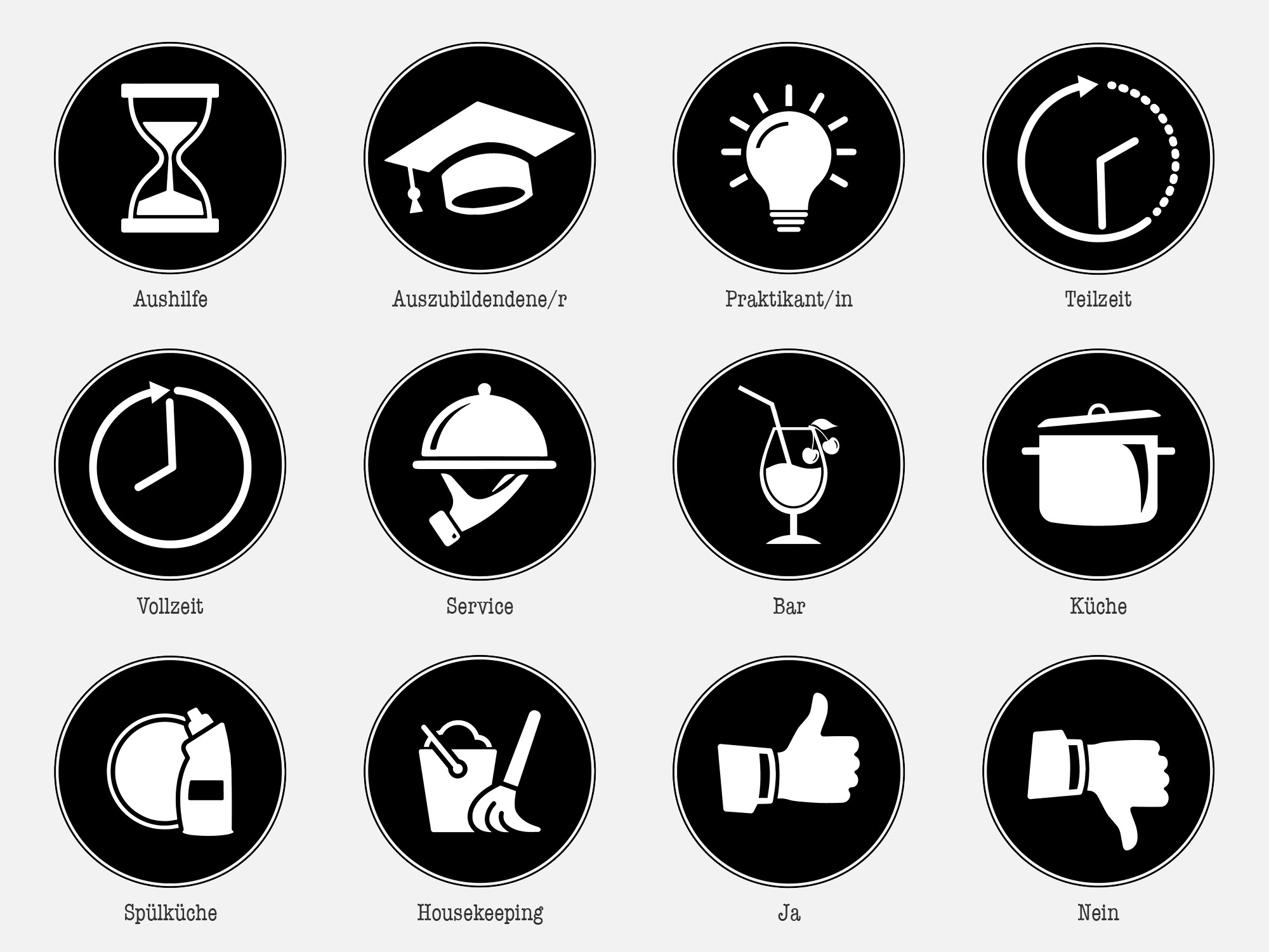 Icon-Design für Online Bewerbungsformular einer .. » Icons » Briefing ...