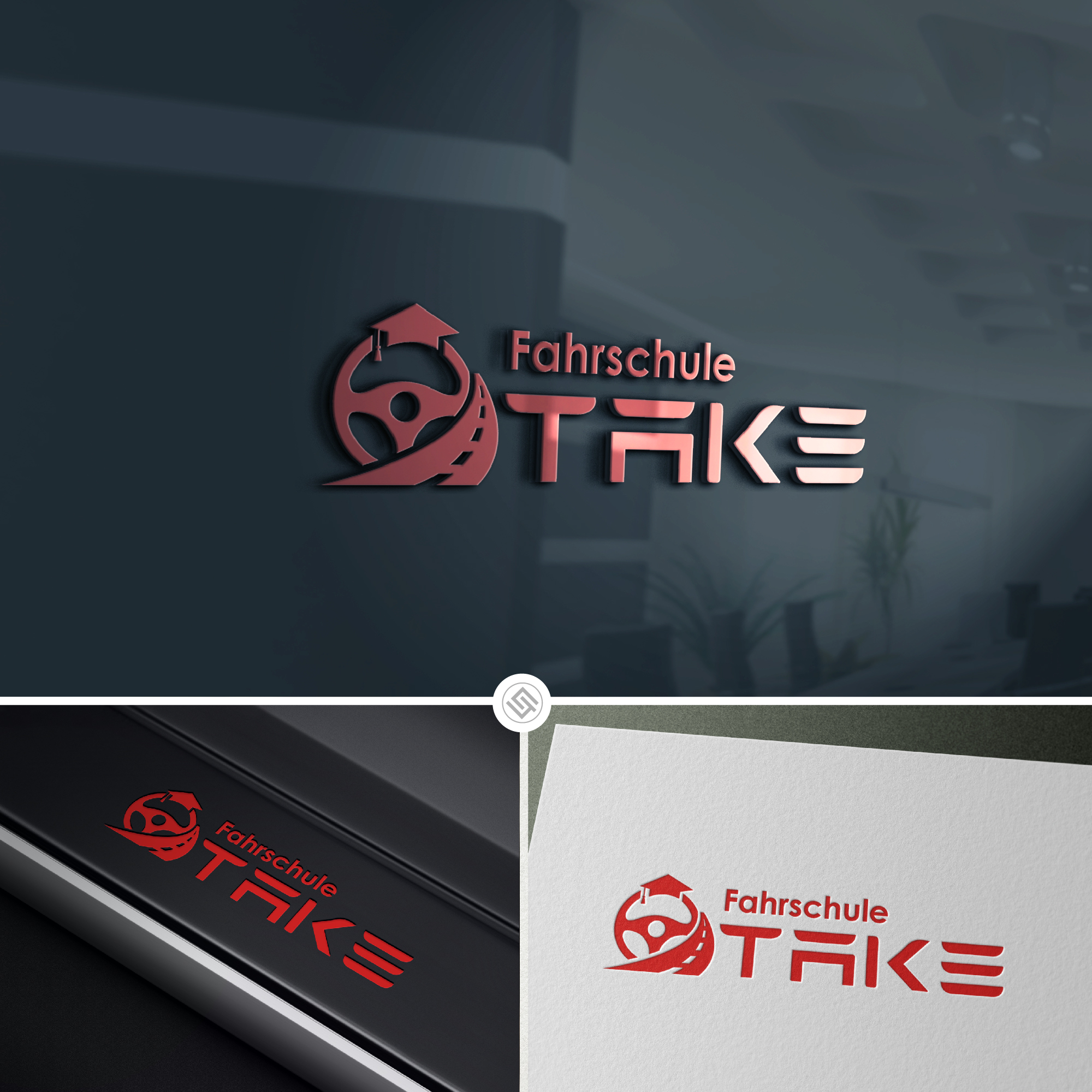 Logo-Design für Fahrschule » Logo & Social Media Paket » designenlassen.de