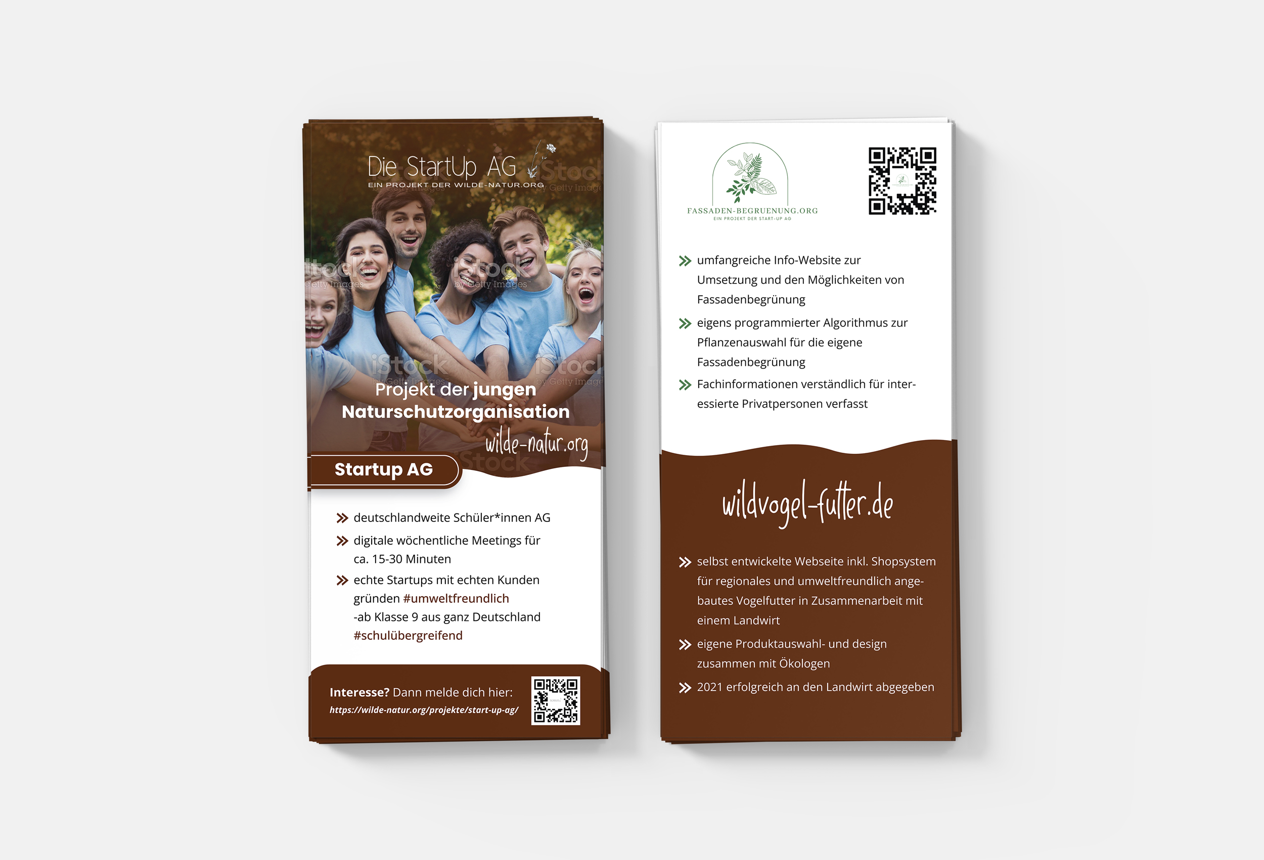 Flyer und Rollup-Banner für Naturschutzprojekt » Design » Briefing ...