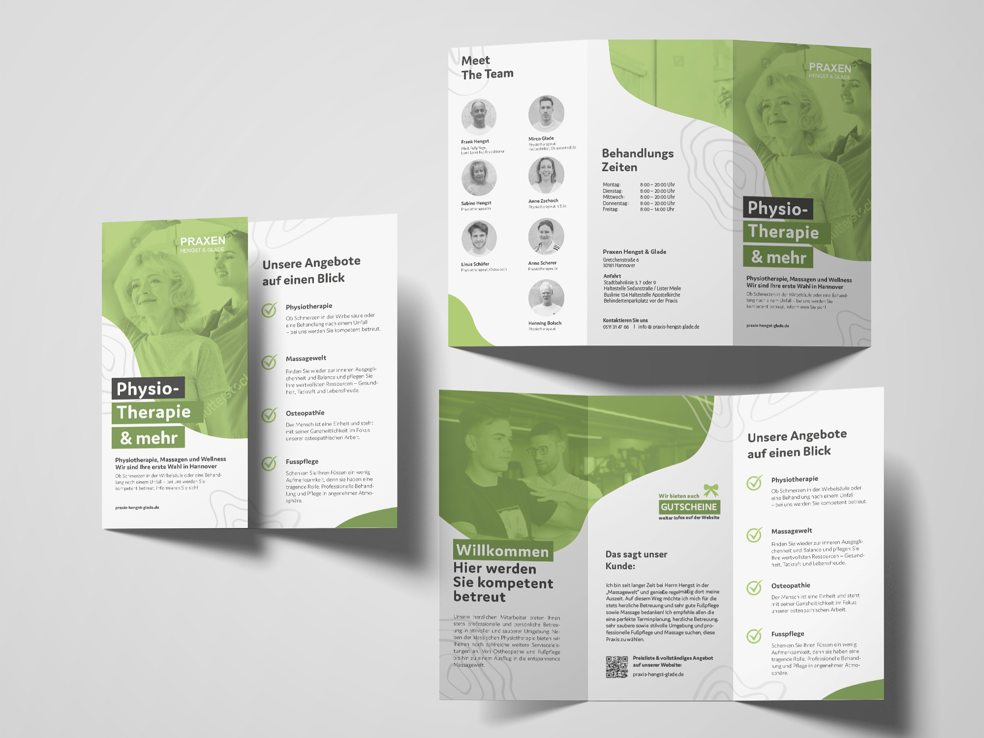 Flyer-Design für Praxis für Physiotherapie » Flyer » Briefing ...