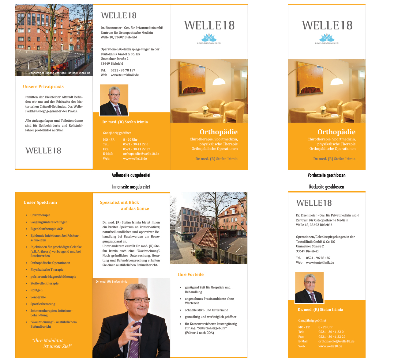 Flyer für Arztpraxis » Flyer » Briefing » designenlassen.de