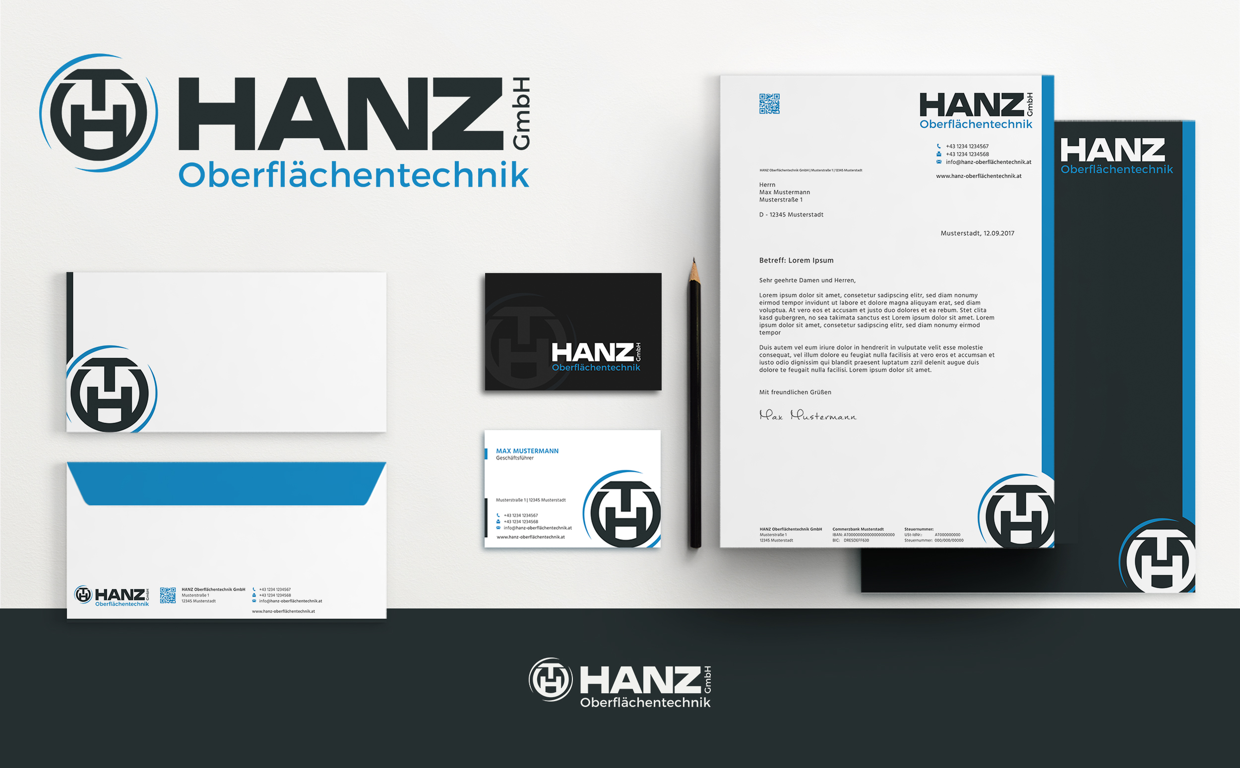 Corporate Design für Hanz Oberflächentechnik GmbH » Corporate Design ...