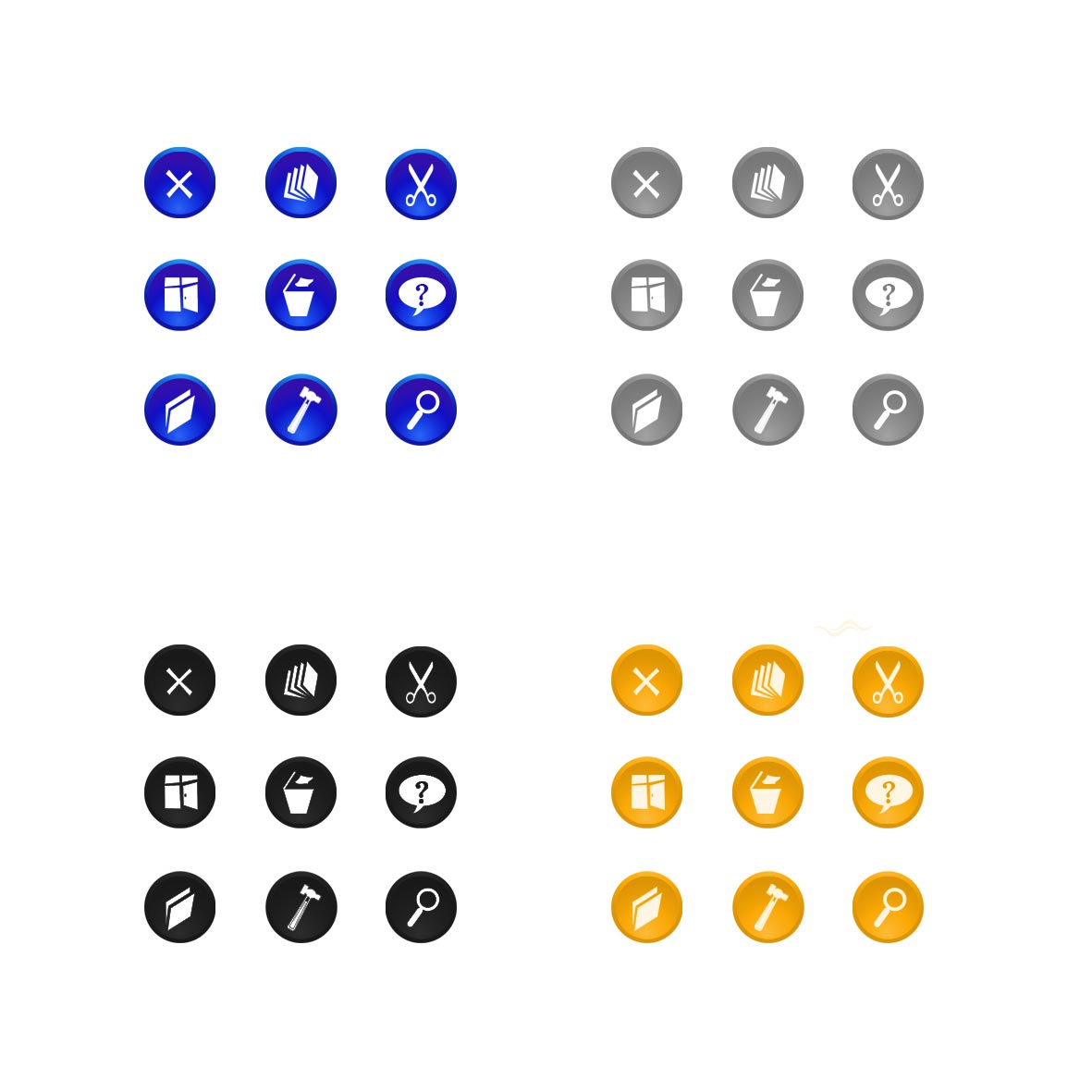 Icons für eine Windows Anwendung (Desktop) » Icons » designenlassen.de